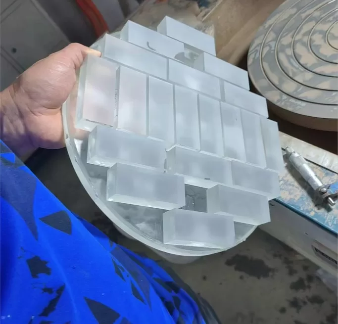 Optical Glass Cutting Machine---Replace Inner Diameter Saw