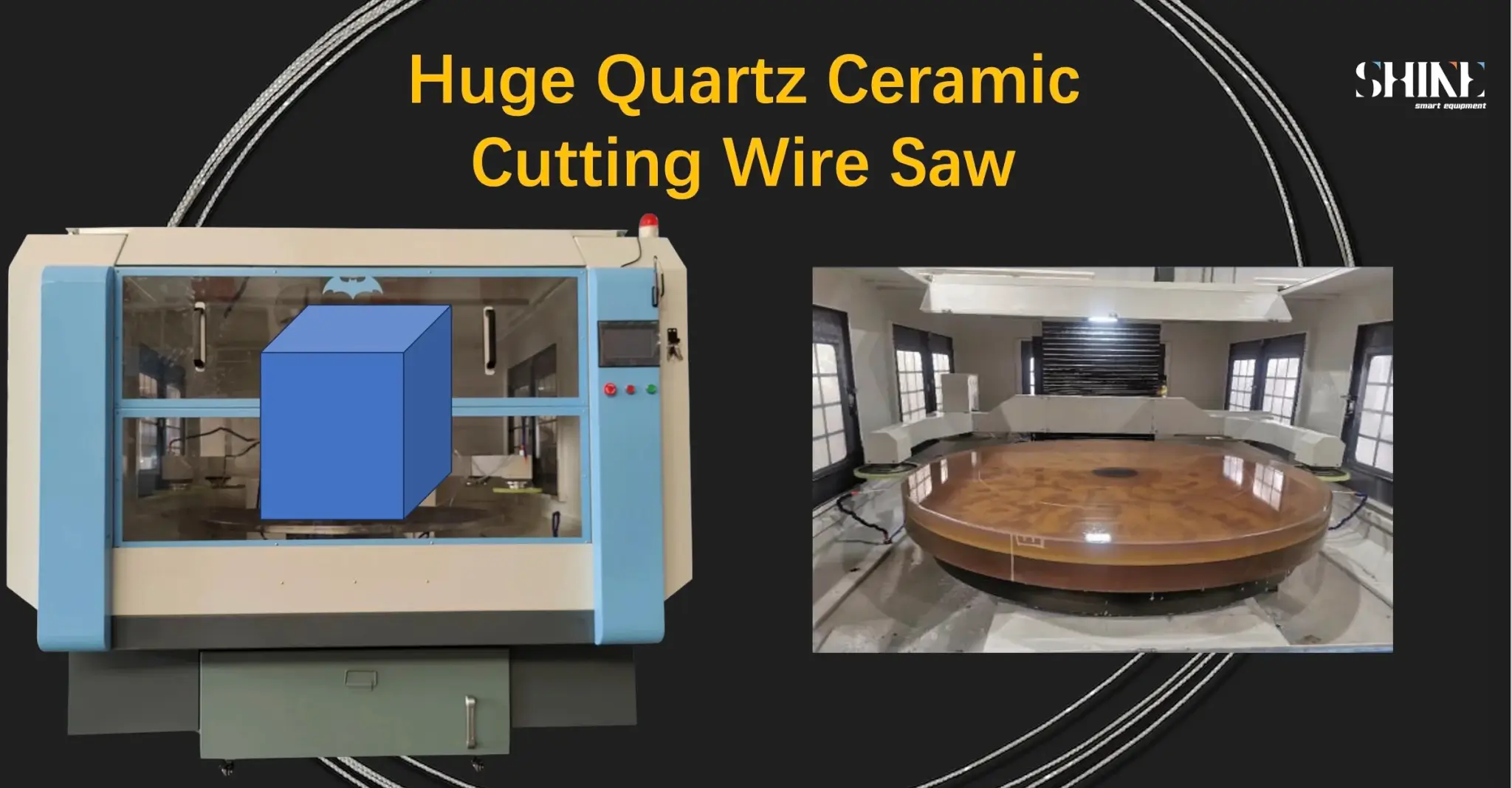 Diamond Wire Saw Cutting Machine